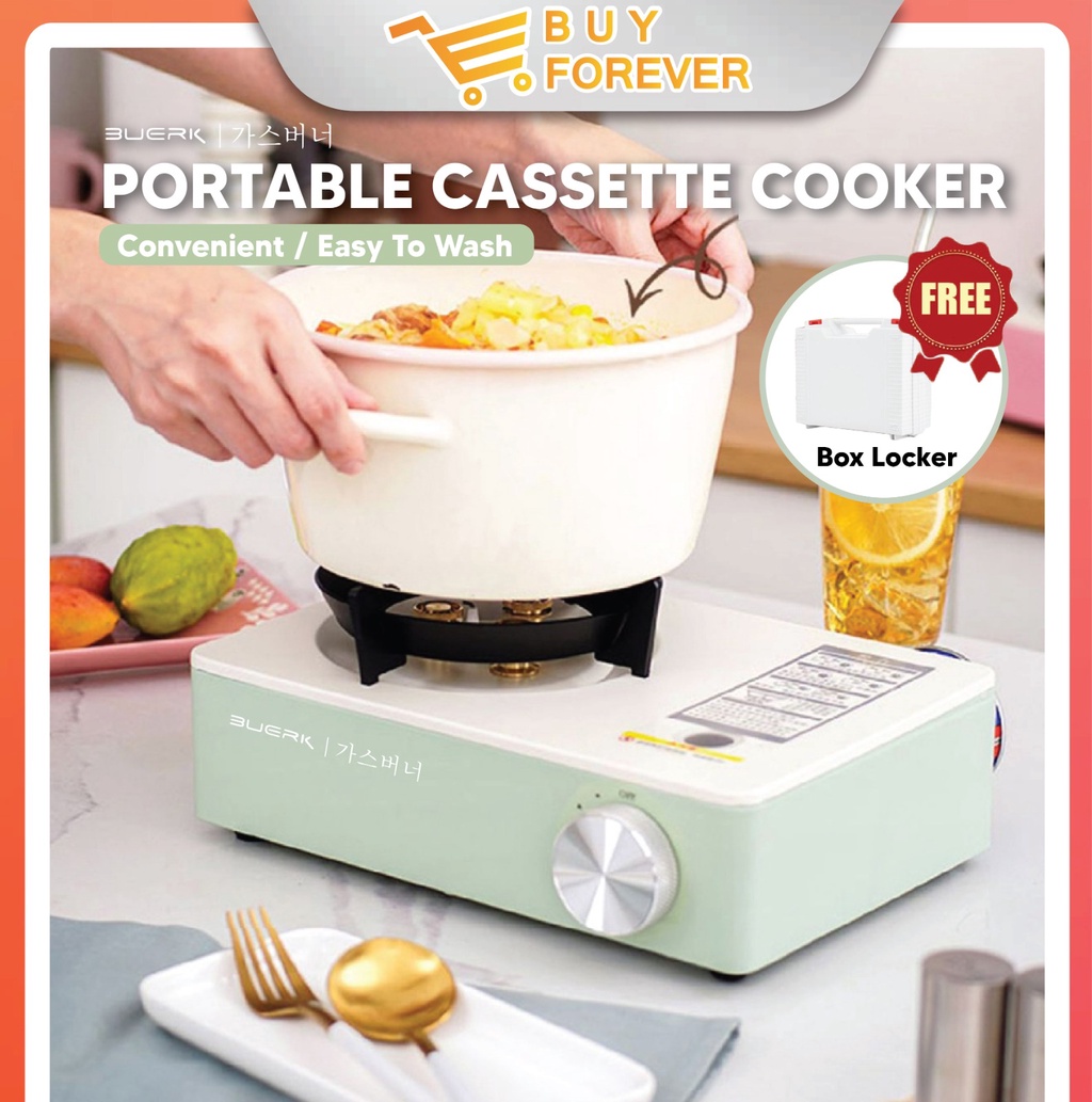 BUERK Mini Portable Stove Gas For Outdoor Camping Picnic Kitchen ...