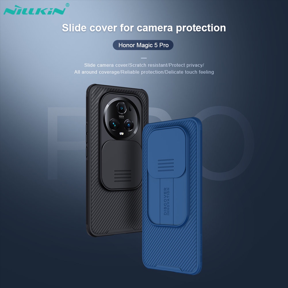 Nillkin For Huawei Mate 50 Pro / Honor Magic 6 5 Pro 5G / P60 Pro Case CamShield Casing Slide ...