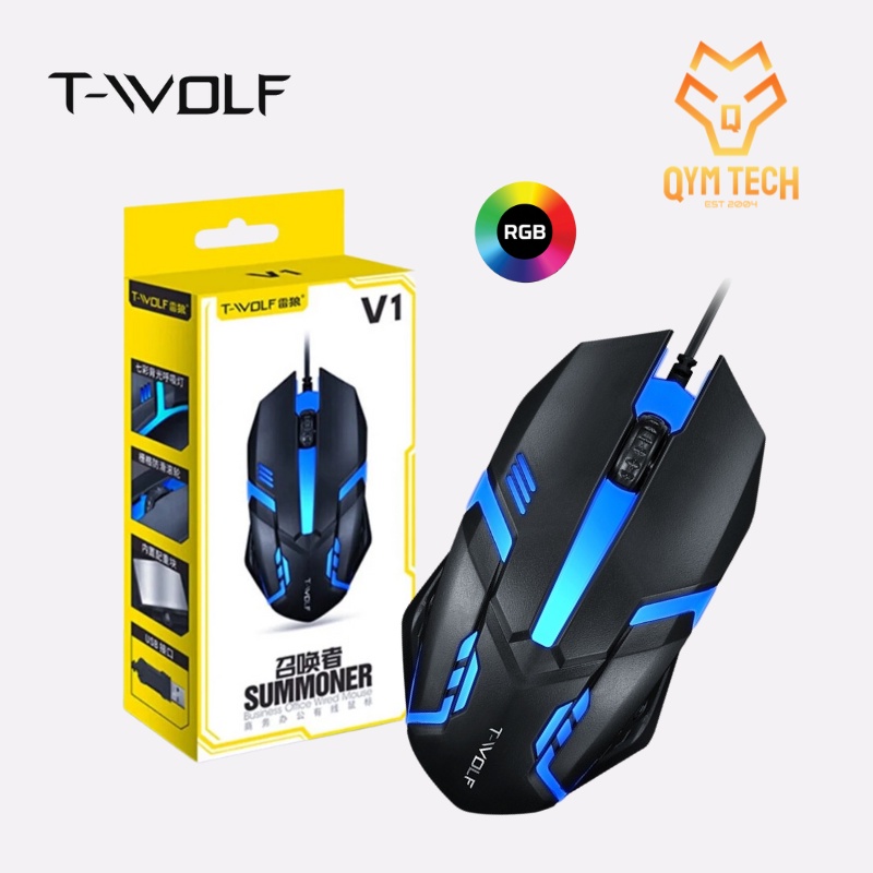 T-Wolf V1 RGB USB Mouse | Shopee Malaysia