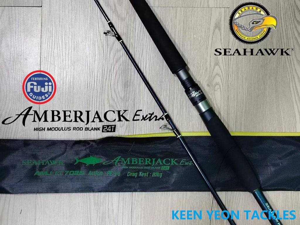 SEAHAWK AMBERJACK EXTRA JIGGING ROD (SPINNING) | Shopee Malaysia