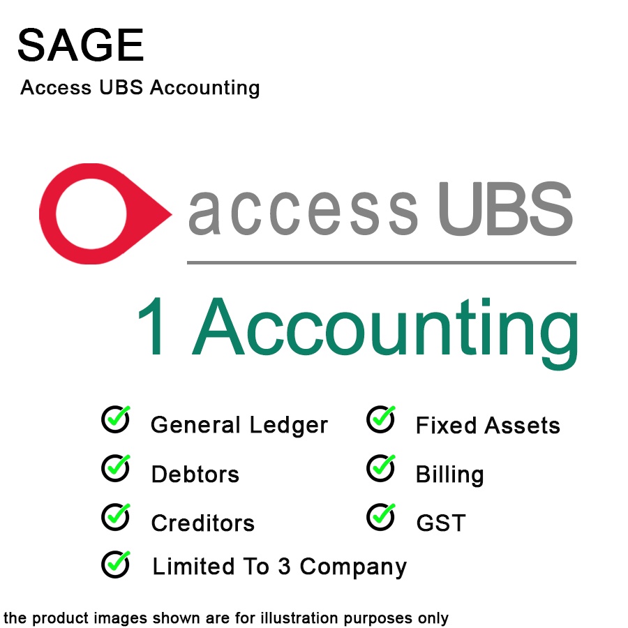 Access UBS One Accounting & Billing Formerly (Sage UBS) | Shopee Malaysia