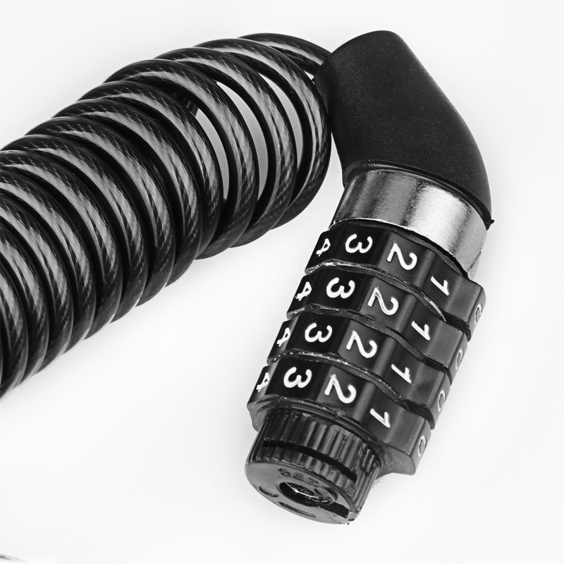 Keyless Bike Anti Theft Chain Lock Foldable Mini Cycle Folding Lock ...