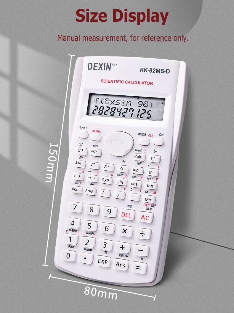 Scientific Calculator Multifunctional Student Simple Portable ...