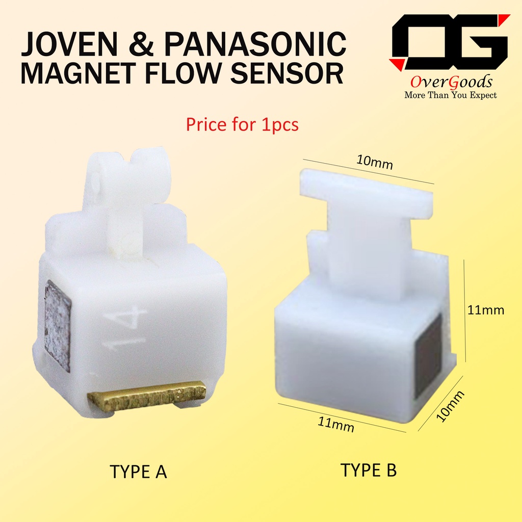 JOVEN Water Heater Magnet Flow Sensor Universal Sensor Home Shower ...