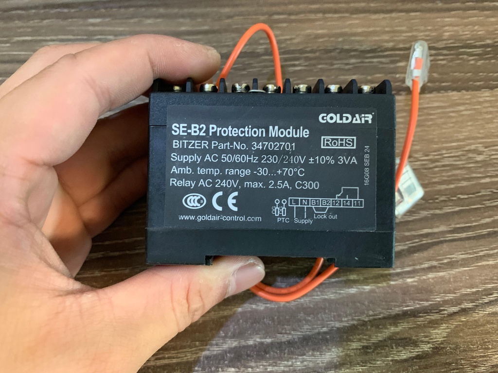 34702701 Bitzer SE-B2 compressor protector motor protection module ...