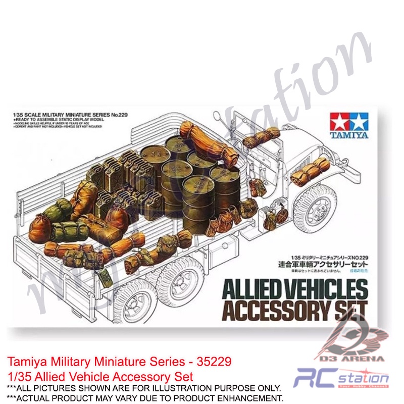 Tamiya Scale Models Sand Bag #35229 - 1/35 Allied Vehicle Accessory Set ...