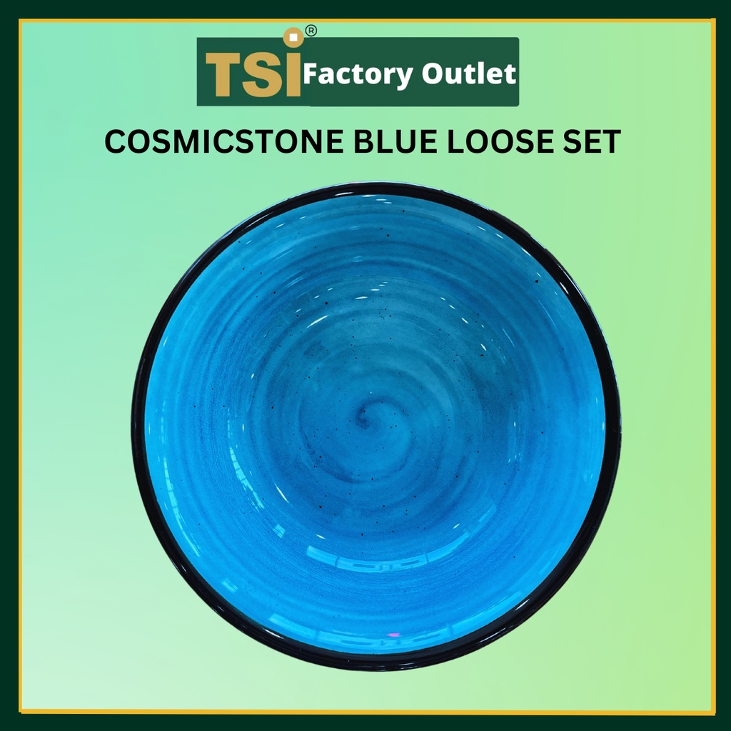 CLAYTAN LOOSE SET - COSMICSTONE IS BLUE Ceramic Plate Pinggan Makan ...