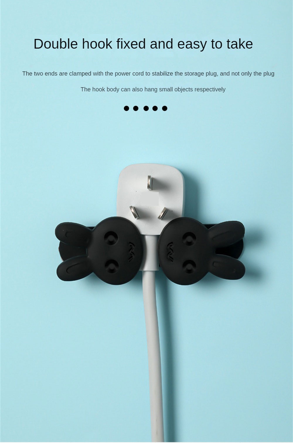 Wire Organizer Desktop Cable Charger Rabbit Cord Organizers Kitchen ...