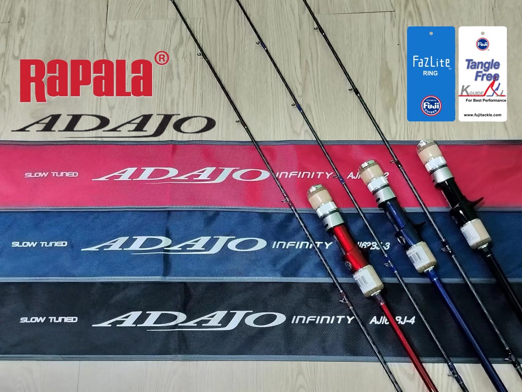 RAPALA ADAJO INFINITY SLOW JIGGING SPECIALITY BAITCASTING (BC) FISHING ...