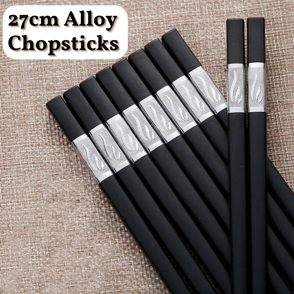 【READY STOCK】 27Cm Alloy Chopsticks Chopstick Stainless Hot Pot ...