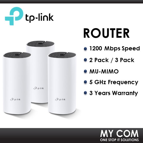 TP-Link Deco M4 AC1200 Gigabit Dual Band Whole Home Mesh Wi-Fi System ...
