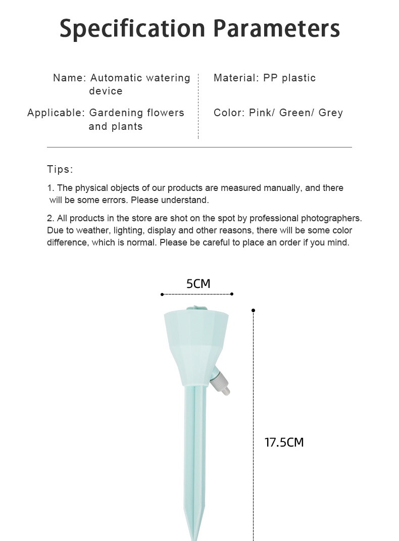 Automatic Watering Plant Dripper Adjustable Plant Flower Drip ...