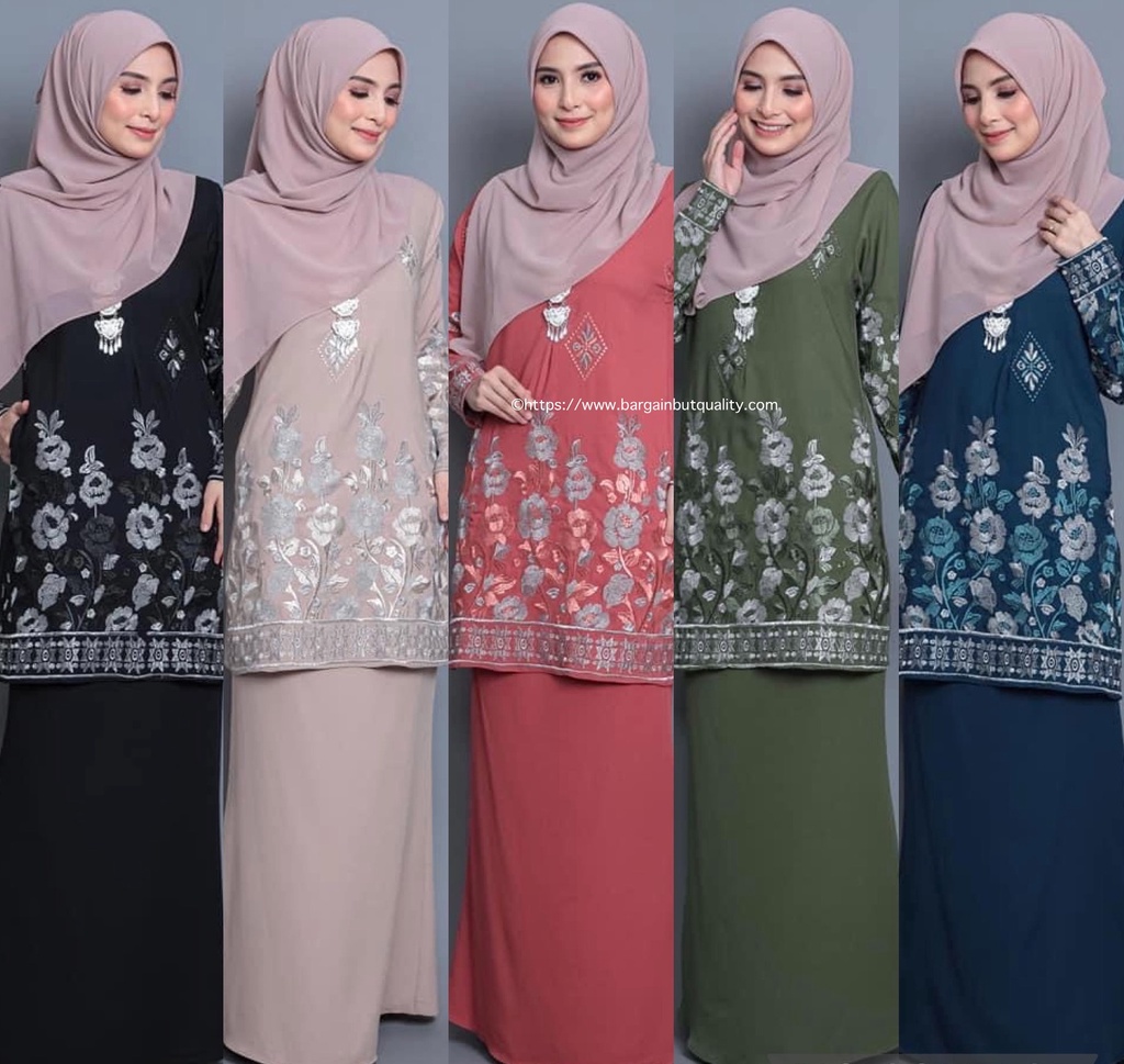 Sufi the 606th Ready stock Premium Korean Moss Crepe Multi Colour ...