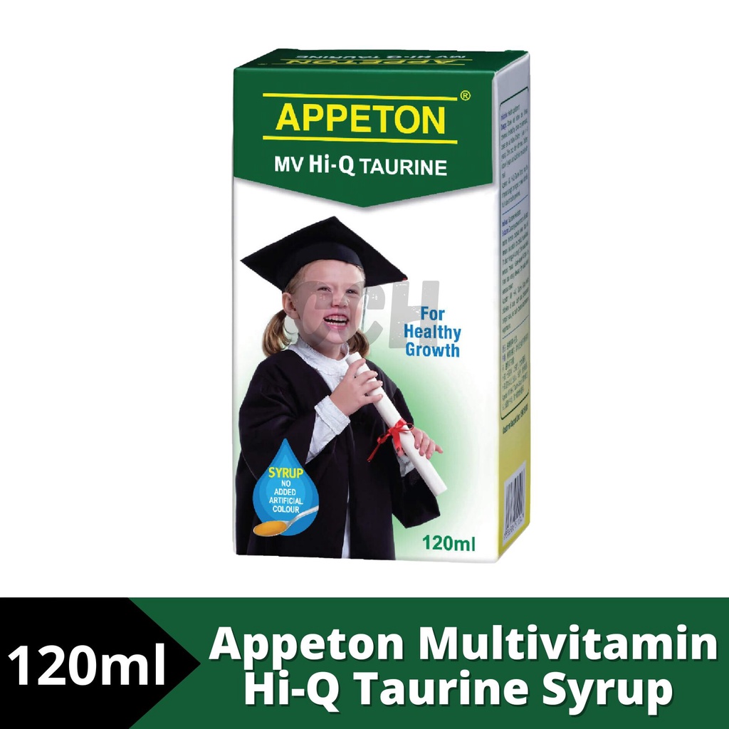 Appeton Multivitamin Hi-Q Taurine Syrup (120ml) | Shopee Malaysia