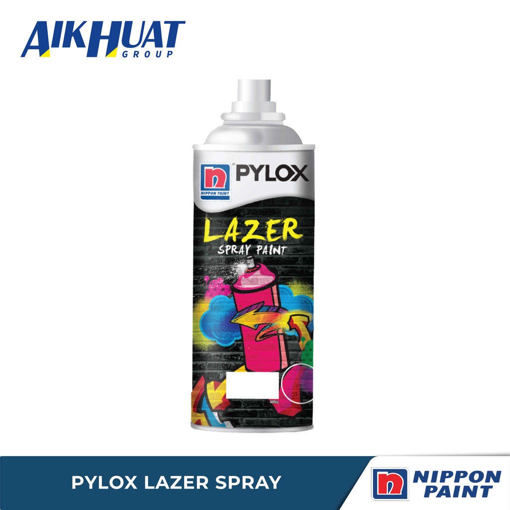 Nippon Pylox Lazer Spray Paint Multipurpose Spray Colour For Wood Metal ...