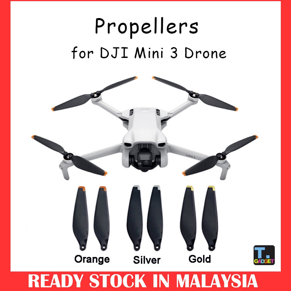 4 Pairs Propellers Drone Light Weight Replacement Propeller Props Wings Blade Repair Part For ...