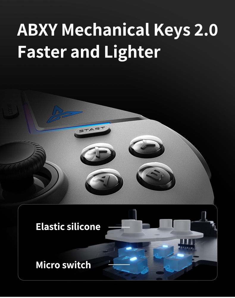 2024 Flydigi VADER 3/VADER 3 Pro Game Handle Force Feedback Six-Axis ...