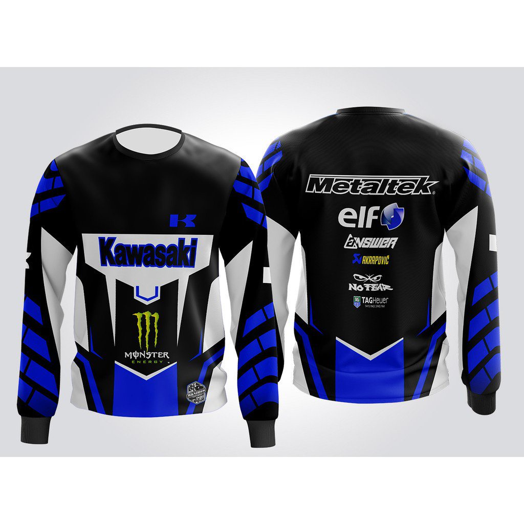 Kawasaki riders jersey jacket full sublimation design by wandecs 3D ...
