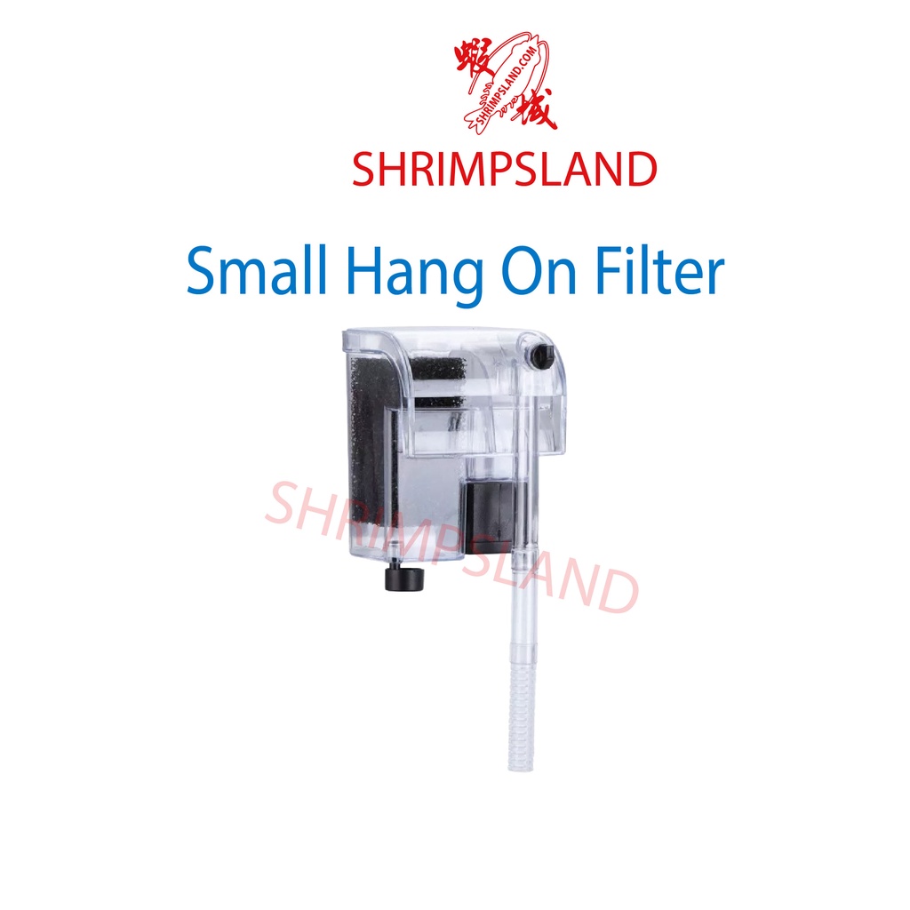 [SHRIMPSLAND] Aquarium Mini Filter Waterfall Hanging HOB External Fish ...