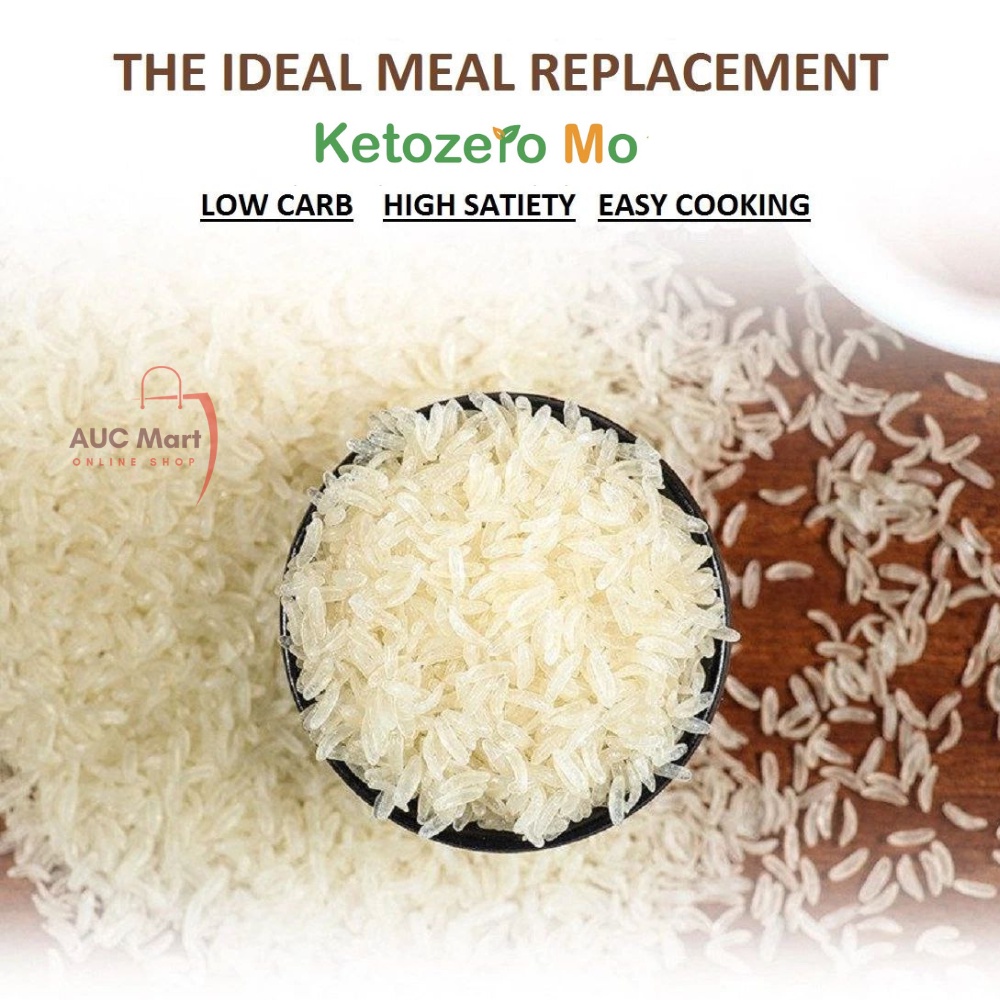 Ketozero Mo Konjac Dry Rice Low Carb Zero Fat Instant Shirataki Healthy ...