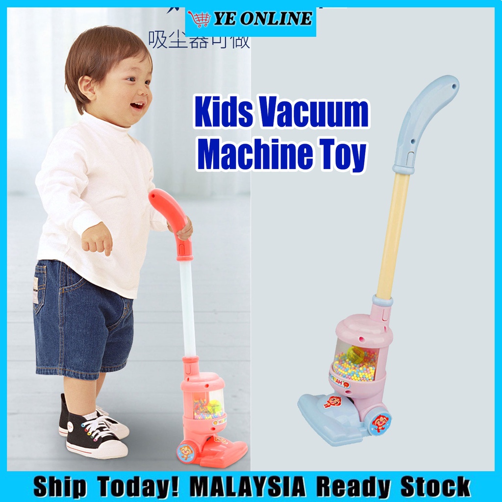 Pretend Play Vacuum Cleaner Kids Stimulation Gift Toy Playset Toddler ...