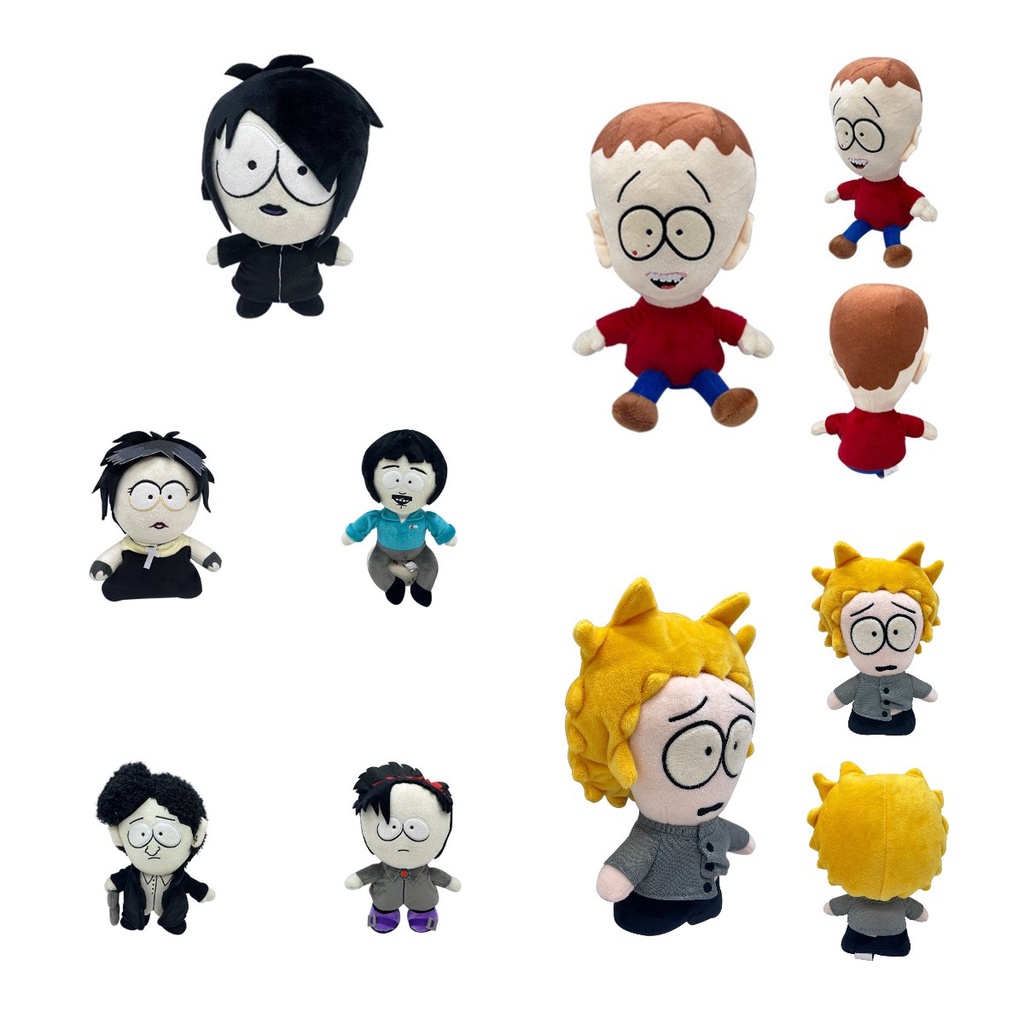 Hychumey 29cm South Park Goth Style Plush Toy Soft Stuffed Doll Game For Fans and Friends ...