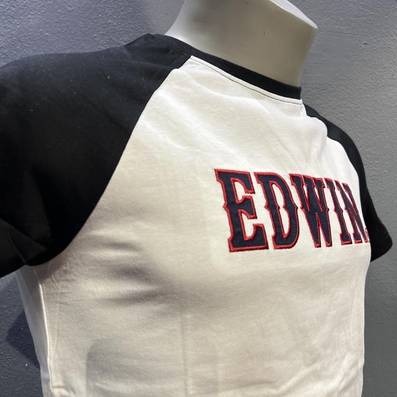 🔥NEW ARRIVALS🔥 EDWIN MEN’S SIGNATURE LOGO EMBROIDERED T-SHIRT ( 7480 ...