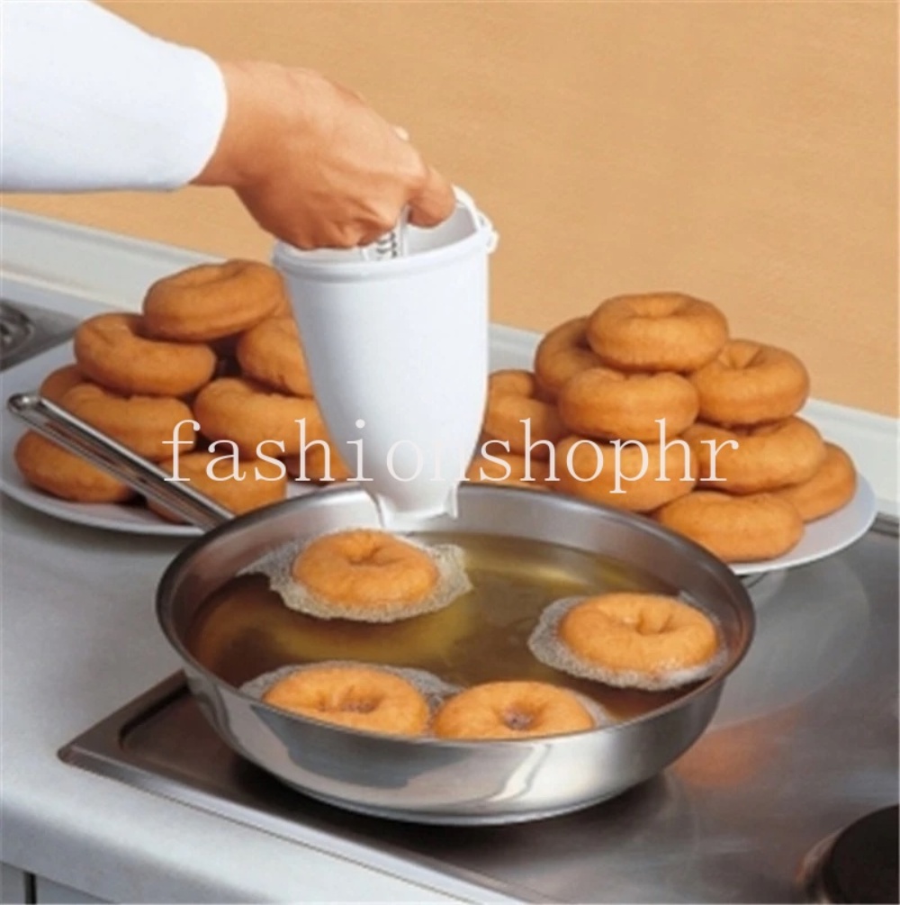 Donut Mould Easy Fast Portable Donut Maker Manual Waffle Dispenser ...