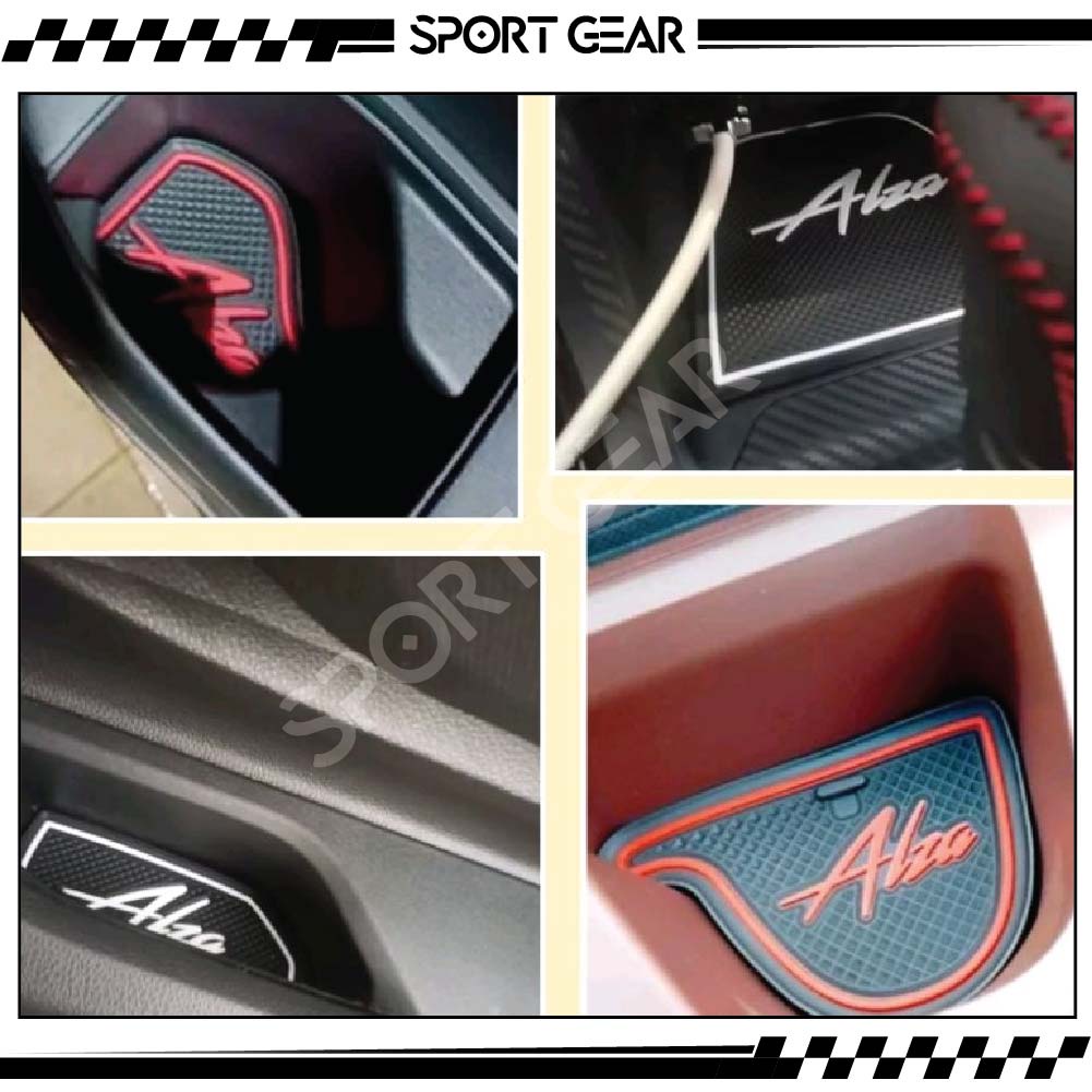 Car Interior Slot Mat Rubber Perodua Alza AV Alza H X Alza New 2022 ...