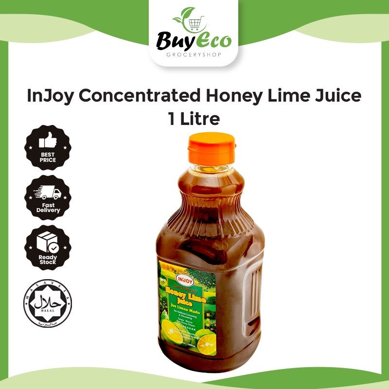 InJoy Concentrated Honey Lime Juice 1 Litre | Shopee Malaysia