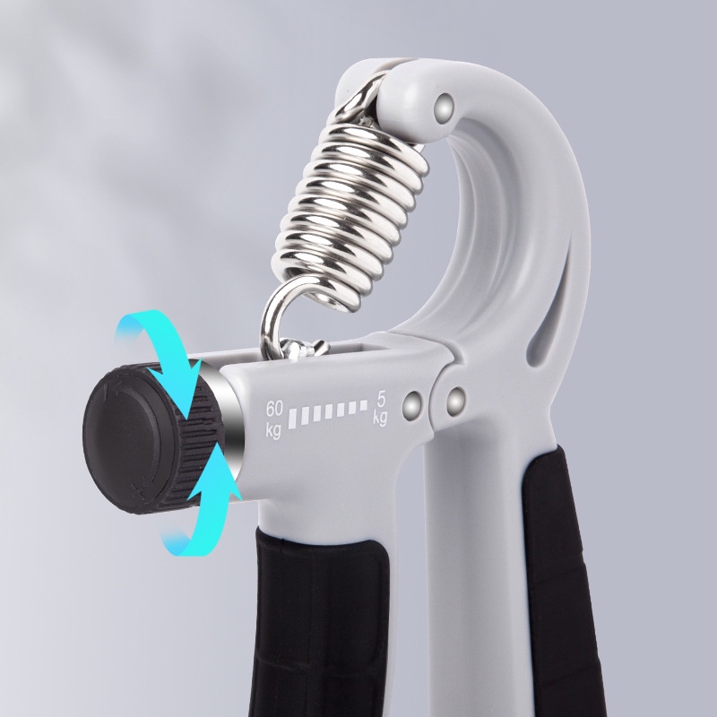 MA Home Hand Exerciser Grip with Counter Adjustable R Shape Hand Grip ...
