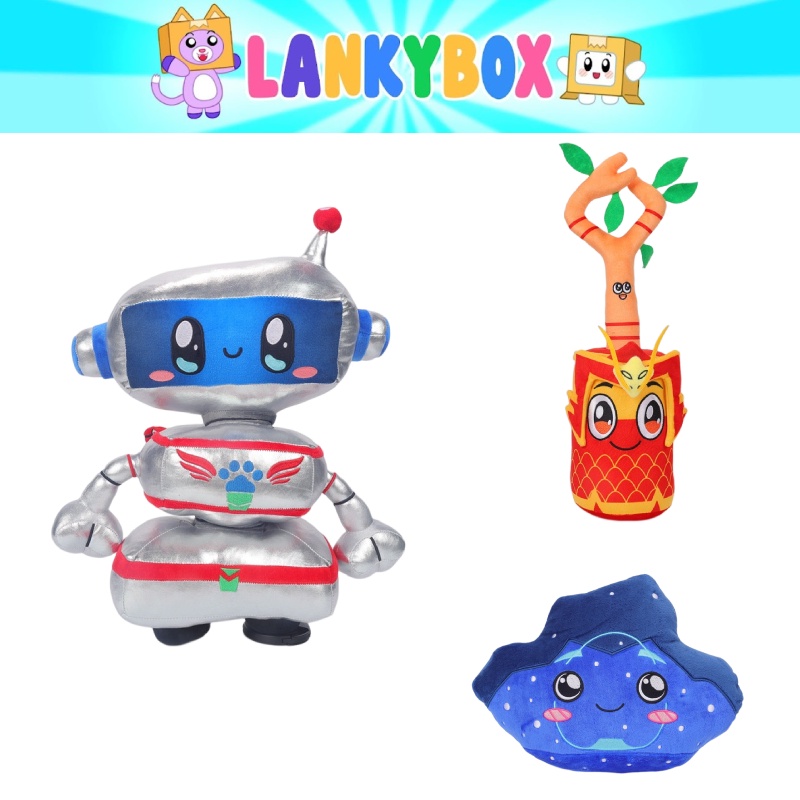 And Lankybox Unique Pj Masks Transforming Plush Box Cat Headgear ...
