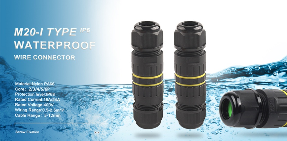 New IP68 I/T Shape Waterproof Connector 2/3/5 Pin Wire Connectors Quick ...