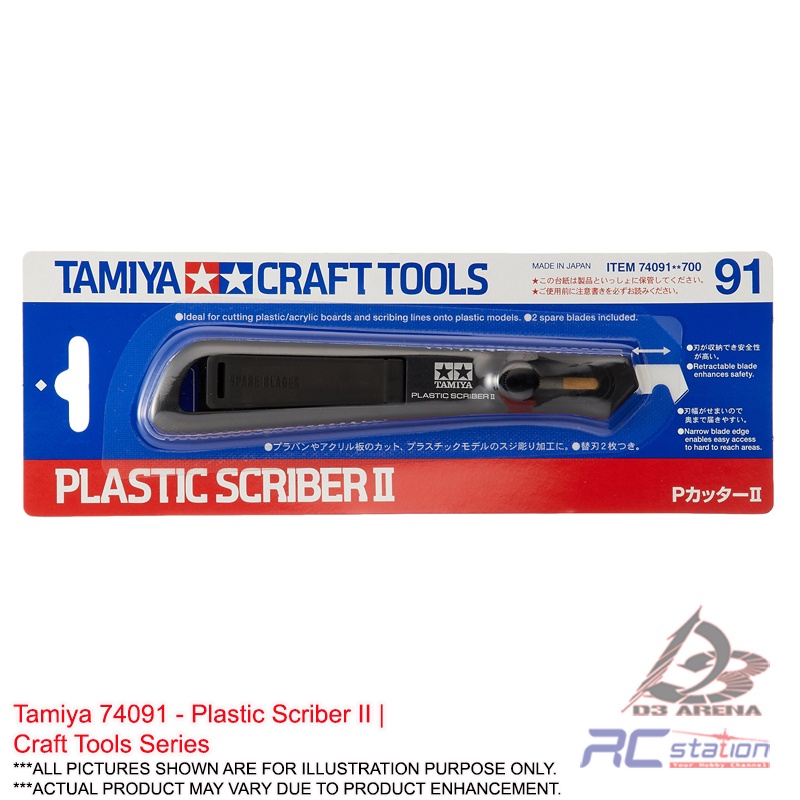 Tamiya #74091 - Plastic Scriber II | Craft Tools Series | Shopee Malaysia