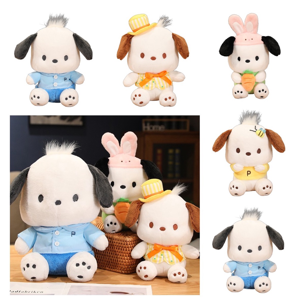 Fur Pacha Short Dog Plush Doll With Different Color Options All Ages ...