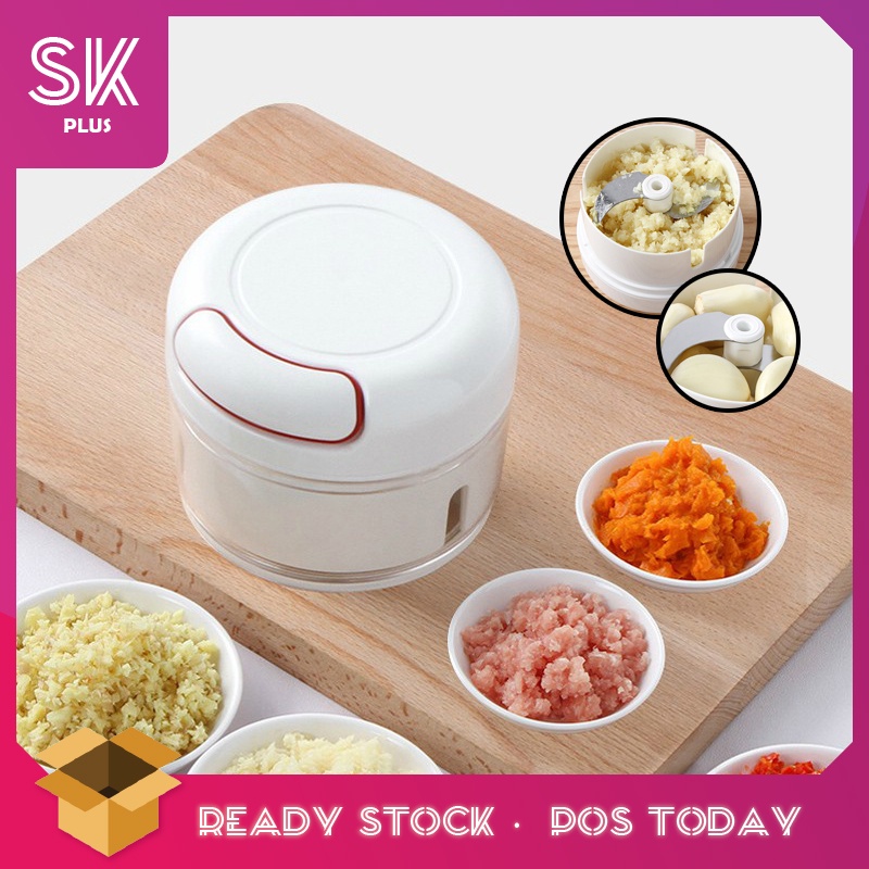 SKPLUS Mini Blender Slicer Garlic Grinder Fruit Vegetable Chili ...