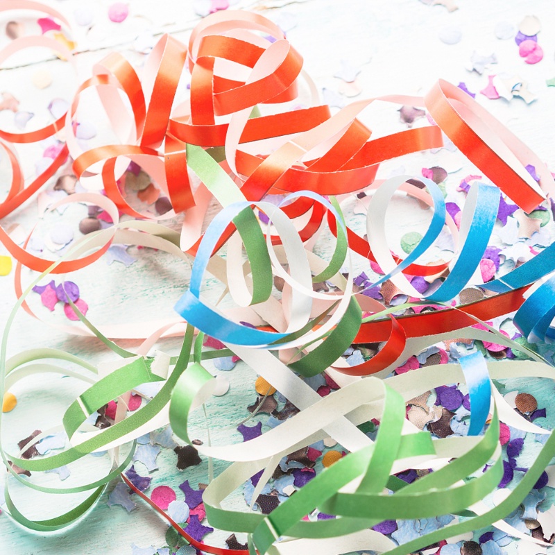 Hand Throwing Confetti Poppers / Festivals Celebration Atmosphere Decor ...