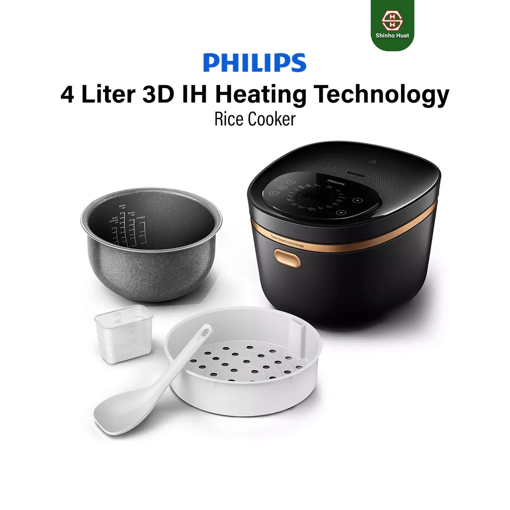Philips IH Rice Cooker with taste selection HD4539/62 HD4539 | Shopee ...