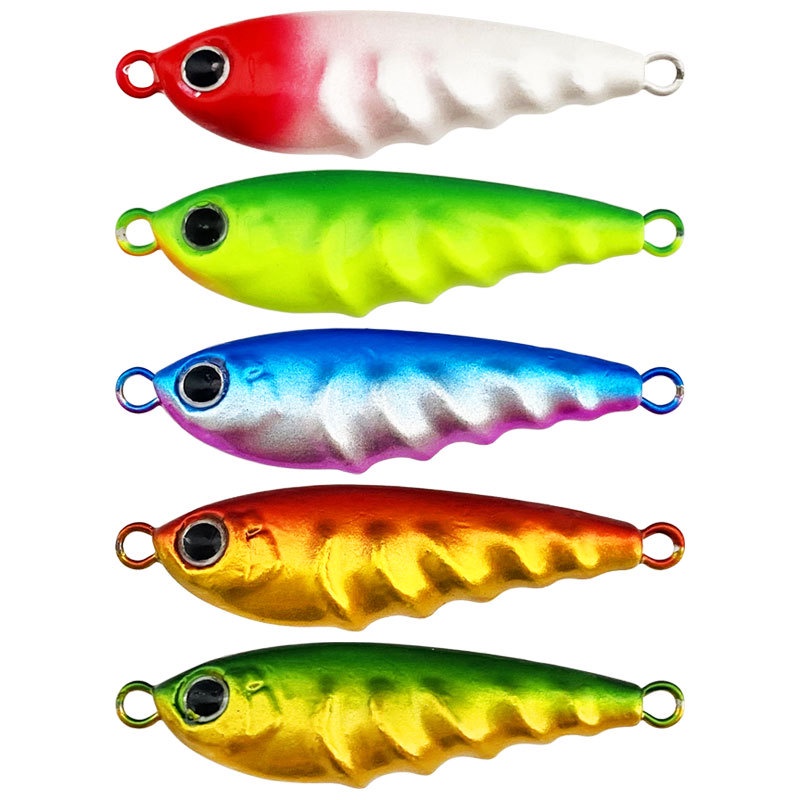 Japan new model 10g 20g 30g 40g 60g 3D eyes metal jig lure bait lure fishing metal jig long cast ...