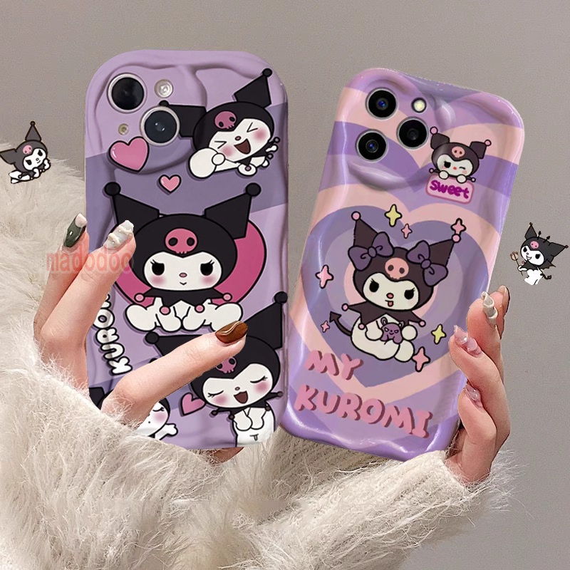 Cute Cream Kuromi infinix itel S23 S23+ A70 A60 A60S Hot 60i 60 Pro+ 50i 40 40i 30 Play 30i 20 ...