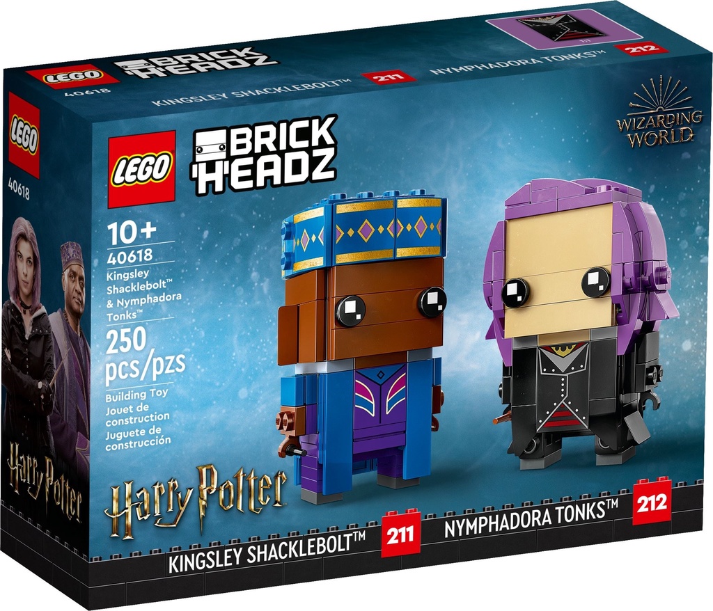 [MrBrickHunt] Lego 40618 Brickheadz Harry Potter Kingsley Shacklebolt ...