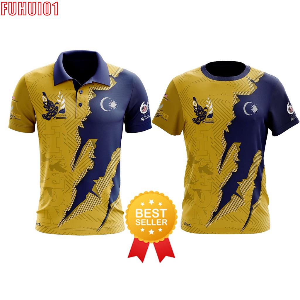 (Fuhui01) Merdeka 66 Tahun 2023 Sublimation Tshirt | Baju Merdeka ...