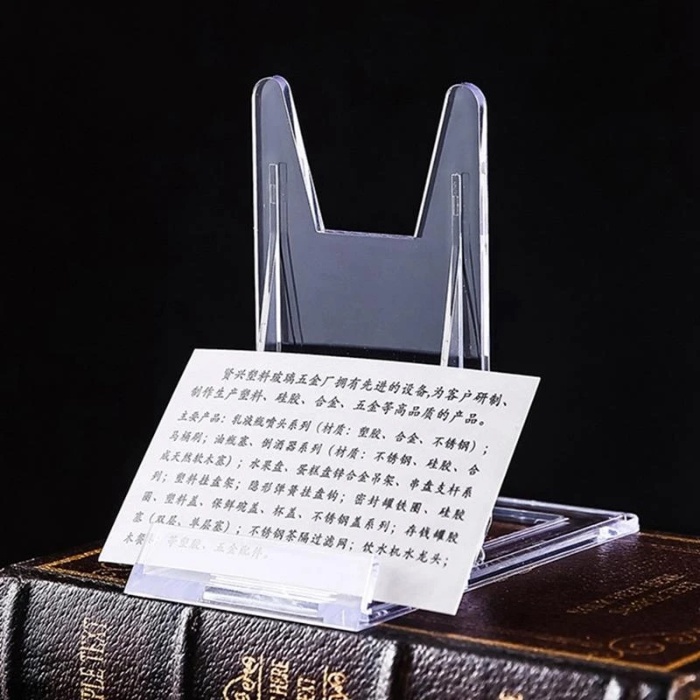 Transparent Acrylic Plastic Display Stand Medal Commemorative Coins ...