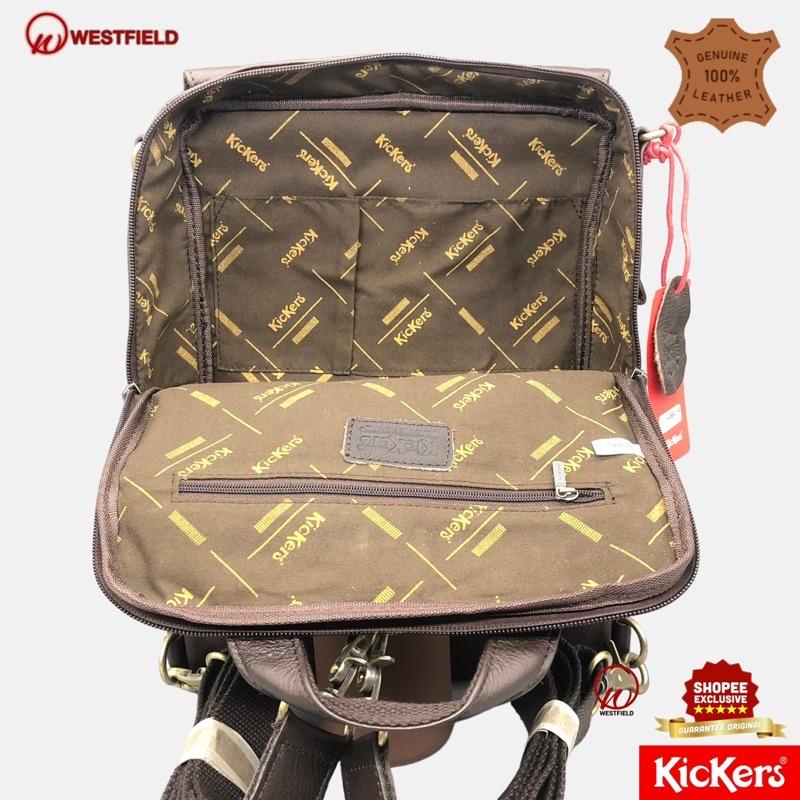 🔥NEW ARRIVALS🔥 KICKERS PREMIUM LEATHER 3 IN 1 BACKPACK & SLING BAG ...