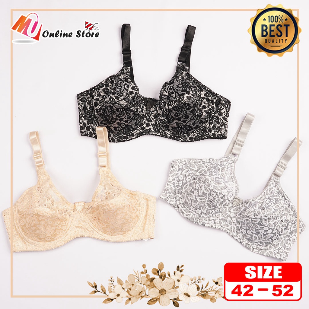 MU BRA DEWASA CUP C / WOMEN BRA WIRED / PAKAIAN DALAM DEWASA / BAJU ...