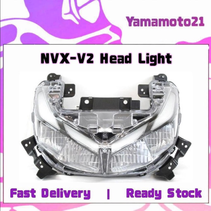 Yamaha NVX-V2 NVX155 V2 NVX V2 New Front Head Lamp Assy Head Light ...