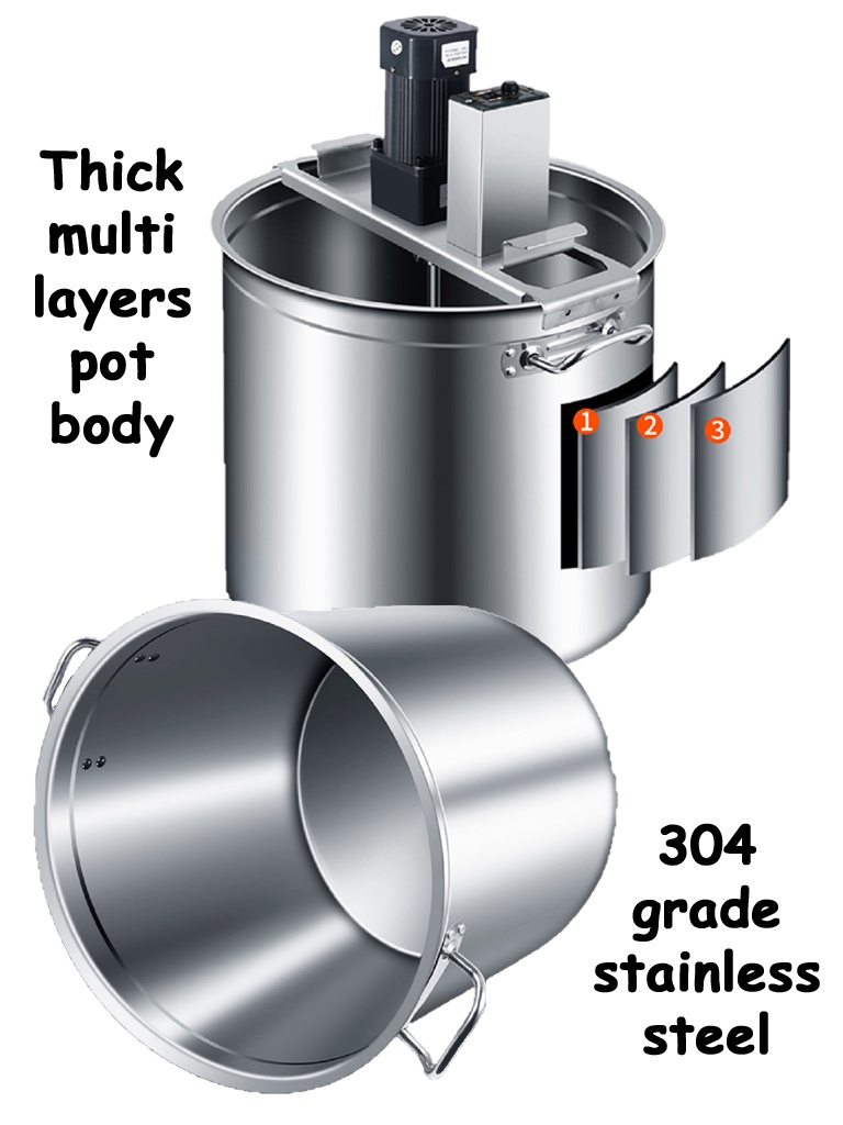 Stir Frying Pot (6 Models), Auto cooking machine sambai, paste, pes ...