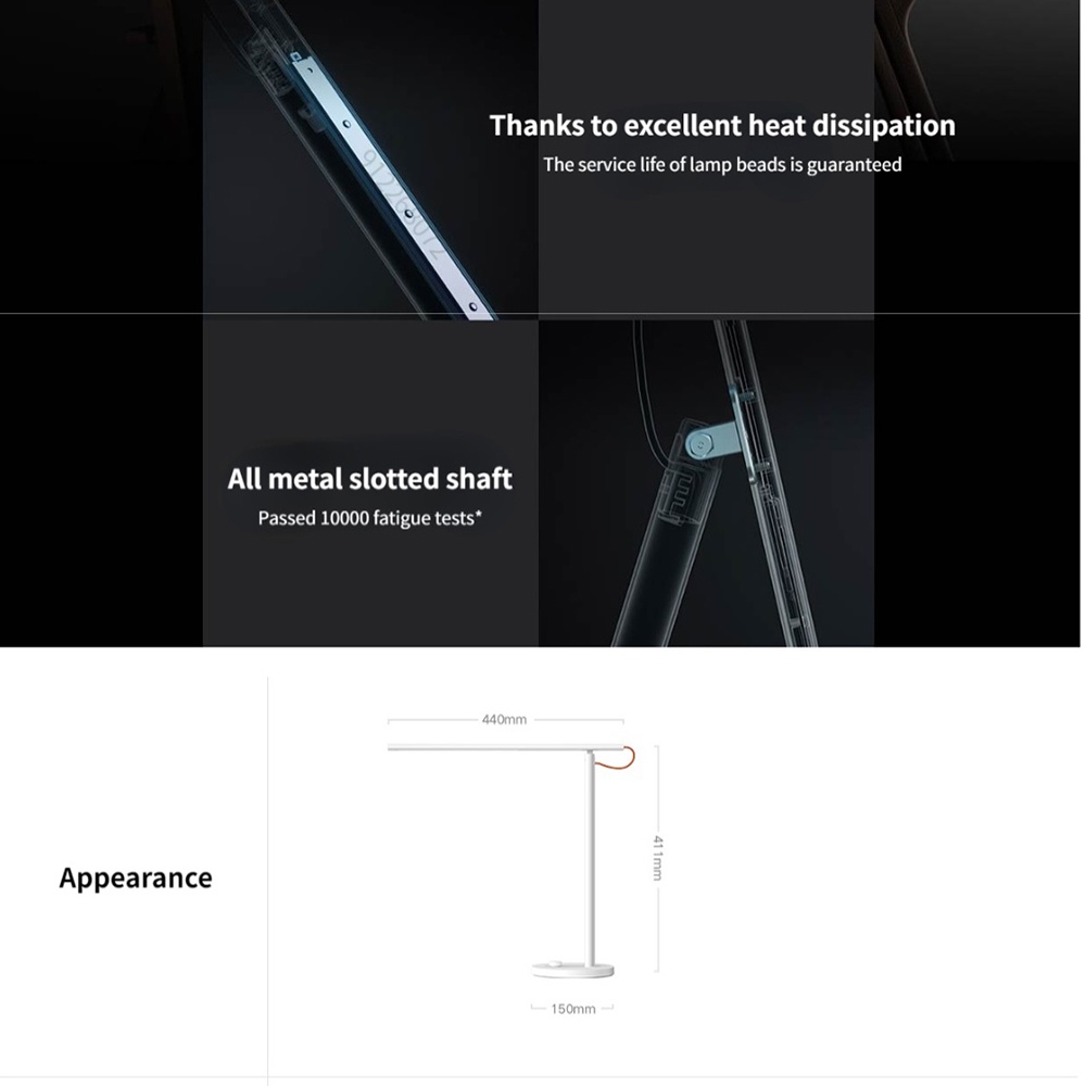 Xiaomi Mijia Smart LED Desk Table Lamp 1S Enhanced Homekit MJTD01SSYL ...