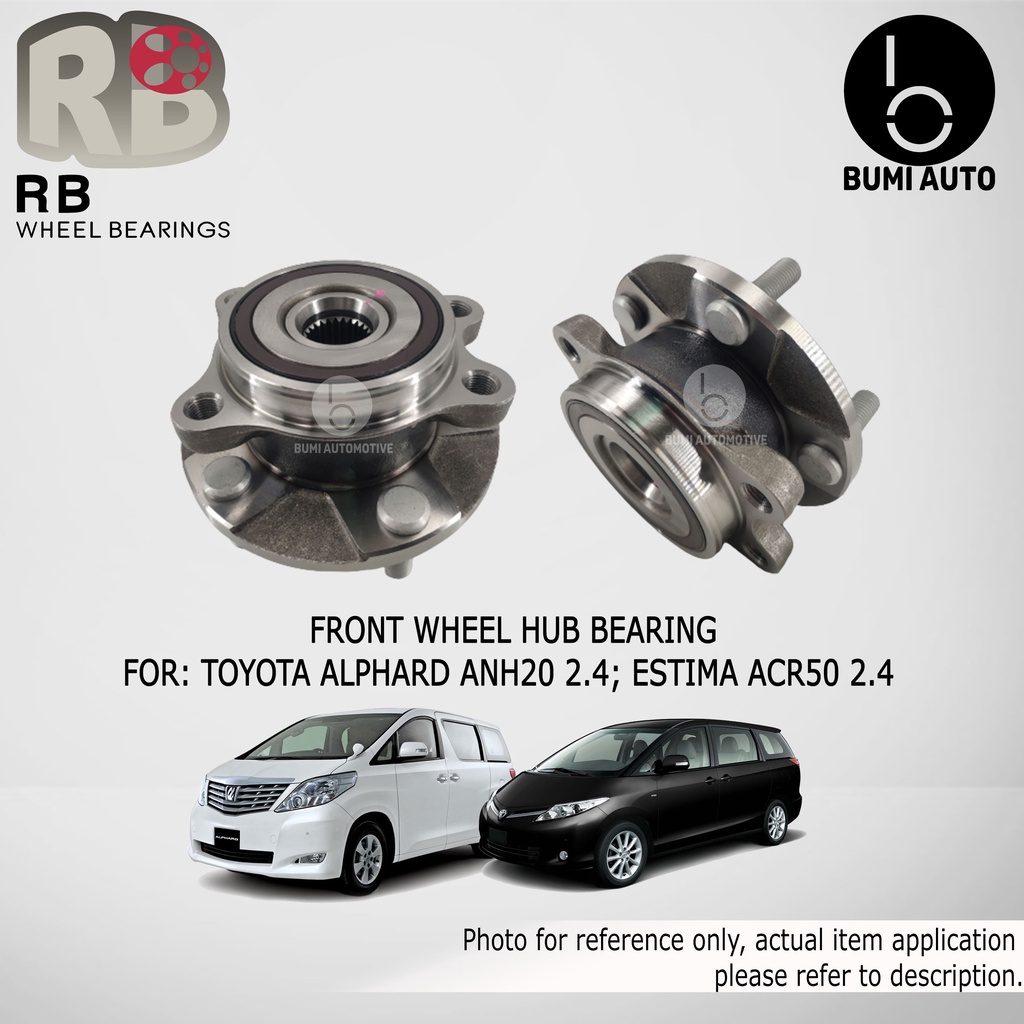 Toyota Alphard Vellfire ANH20 / Estima ACR50 2.4 Only Front (Depan ...