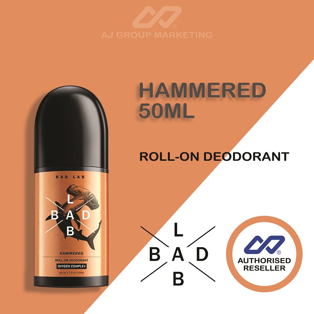Bad Lab Hammered Roll-On Deodorant (50ml) | Shopee Malaysia